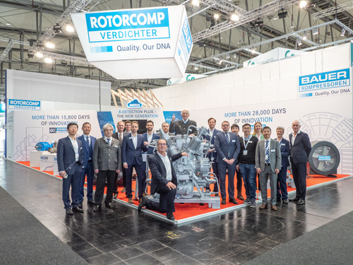 New BAUER industrial series are unveiled at the ComVac trade show in ...